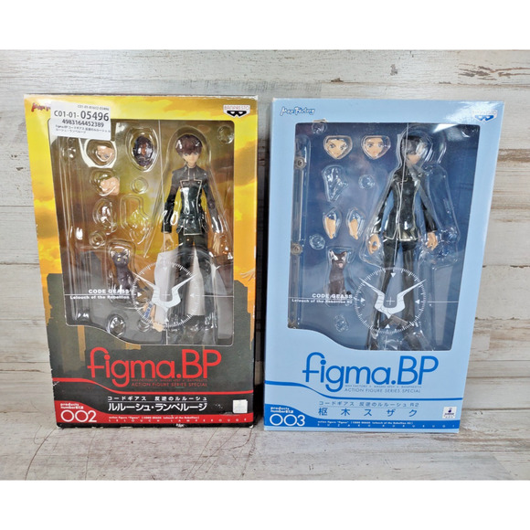 FIGMA | Toys | Figma Bp Code Geass Suzaku Kururugi 03 Lelouch ...